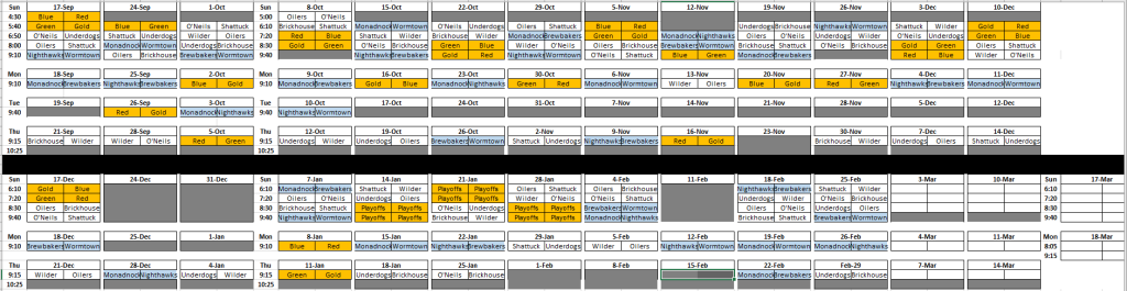 Adult Leagues - Keene Community Ice Arena